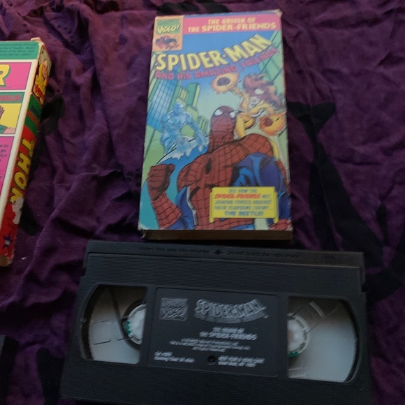 Marvel | Media | Marvel Comics Video Library Vhs | Poshmark
